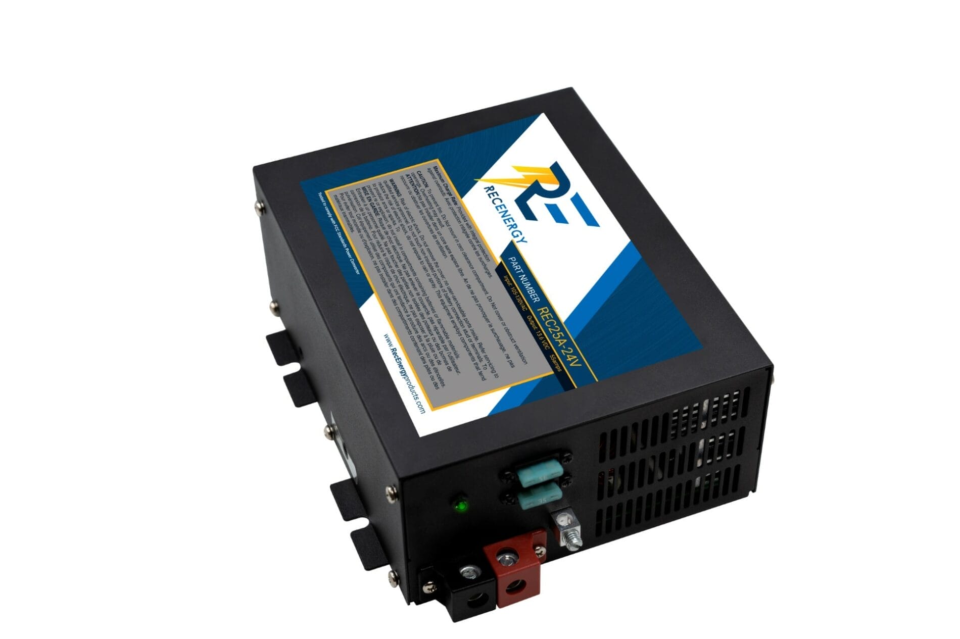 RE24 Series 110Vac to 24Vdc Converter - RecEnergy